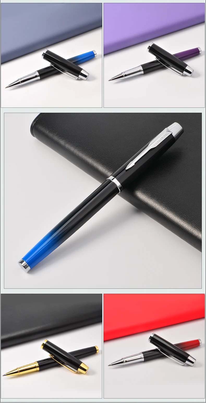 China Metal Roller Pen - Luxury Gradient Color Business Gift