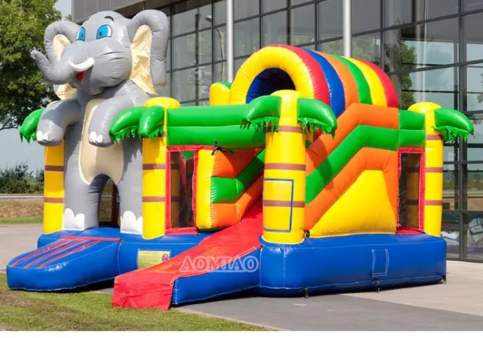 Outdoor Large Jumping Castles Big Bouncy Castles Playhouse Commercial ...