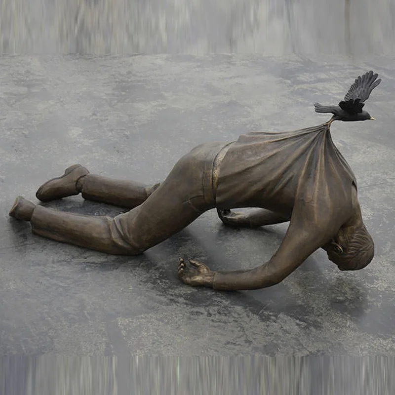 Incredible Gravity-Defying Handmade Bronze Sculpture for Outdoor ...