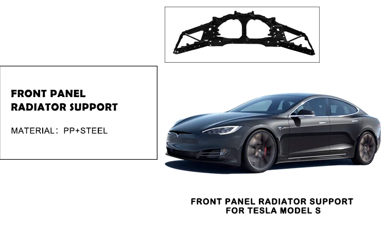 Body Parts Auto Car Front Panel Radiator Support For Tesla Model S ...