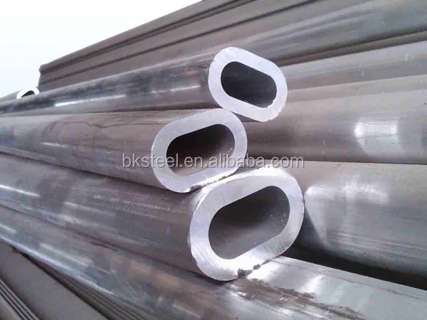 Customized Special Shape Oval Shape Steel Pipe Tube With Various Sizes ...