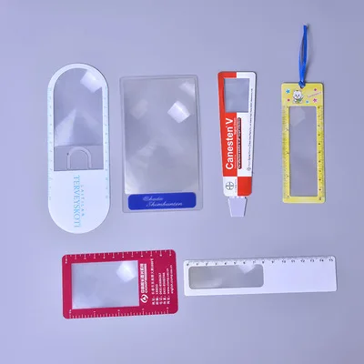 Custom Design Pvc Magnifier Business Card Magnifying Glass Business ...