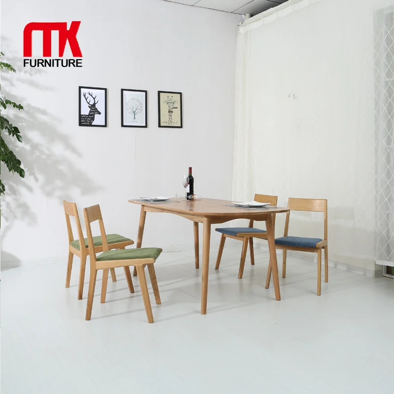 Japanese Style Wooden Dining Table Rectangle Table For Dining Room ...