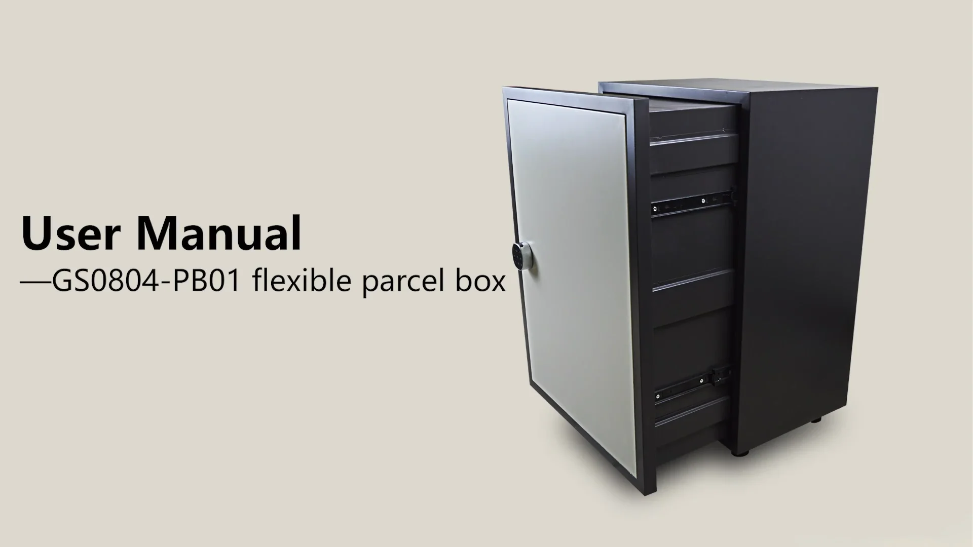 Factory Metal Free Standing Residential Mailbox Locked Large Parcel ...