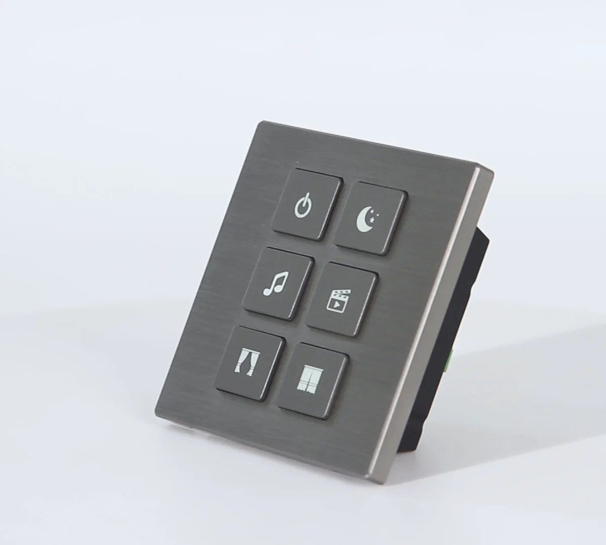 220v Ac Rs485 Square Buttons Without Led Around Whole Cnc Brushed ...