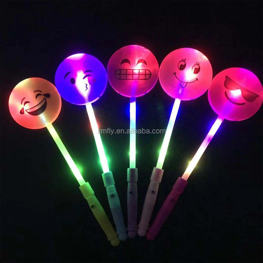 Bulk Halal Sweet Fruit Lollipop Glow Stick Lollipop LED Light