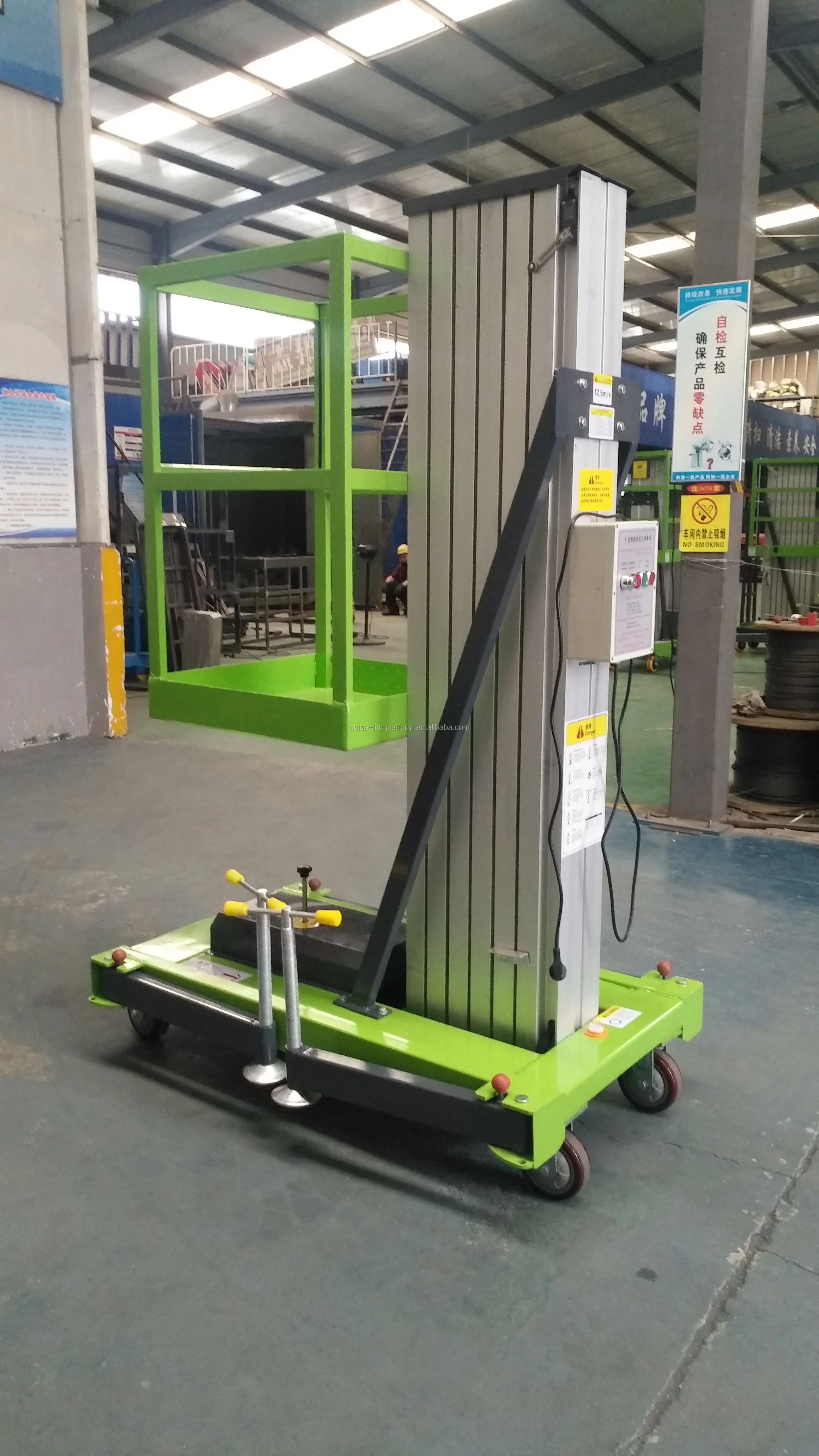 Personal Lifts One Man Lifts Electric Aluminum Lifter With 6m Working ...