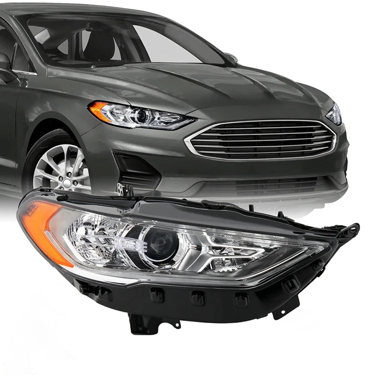 Car Headlight Super Bright Headlamp for Ford Fusion 2017-2019