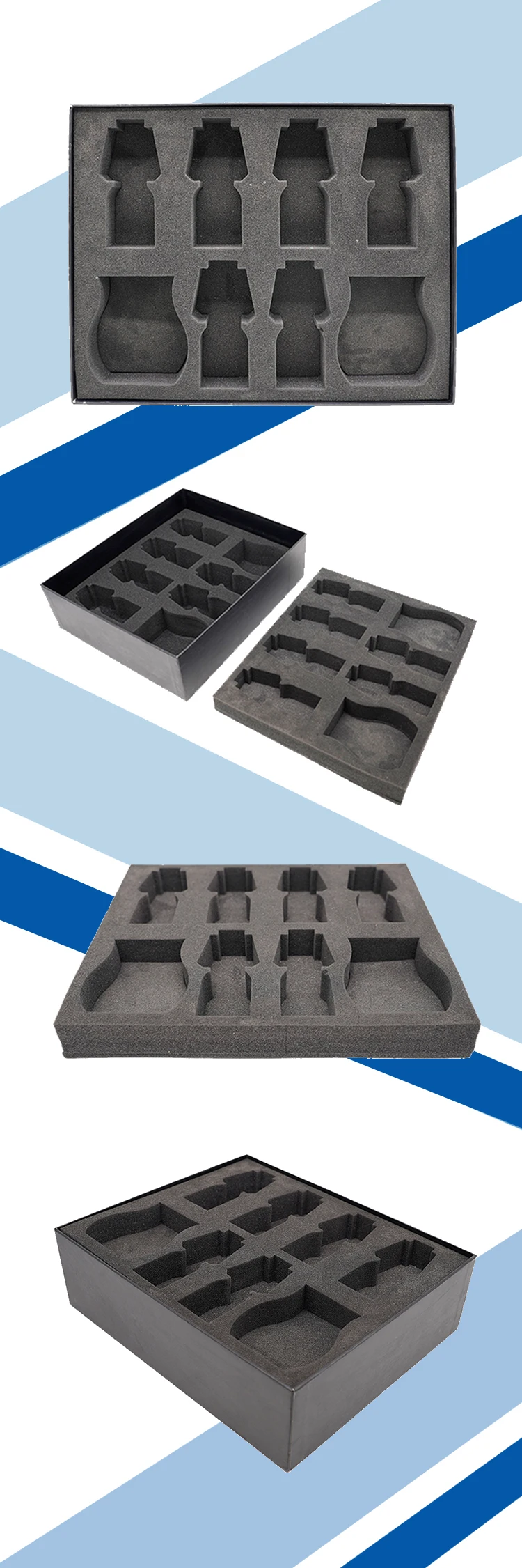 Customized Epe Punch Cut Packing Foam Inserts Shockproof Protective ...