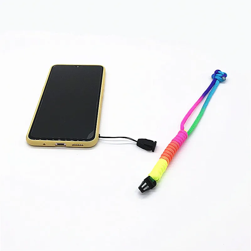 Free Shipping Rope Weave Phone Wrist Strap Handmade Phone Strap Lanyard ...