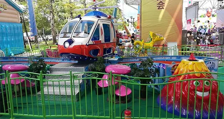 Helicopter Amusement Rides for Kids - Fun & Excitement