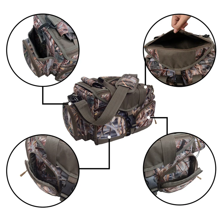 Outdoor Hunting Large Capacity Camouflage Floating Waterfowl Blind Tote ...