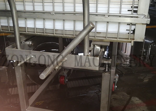 Retort Machines Autoclave Used Trolley Basket - ZONGON