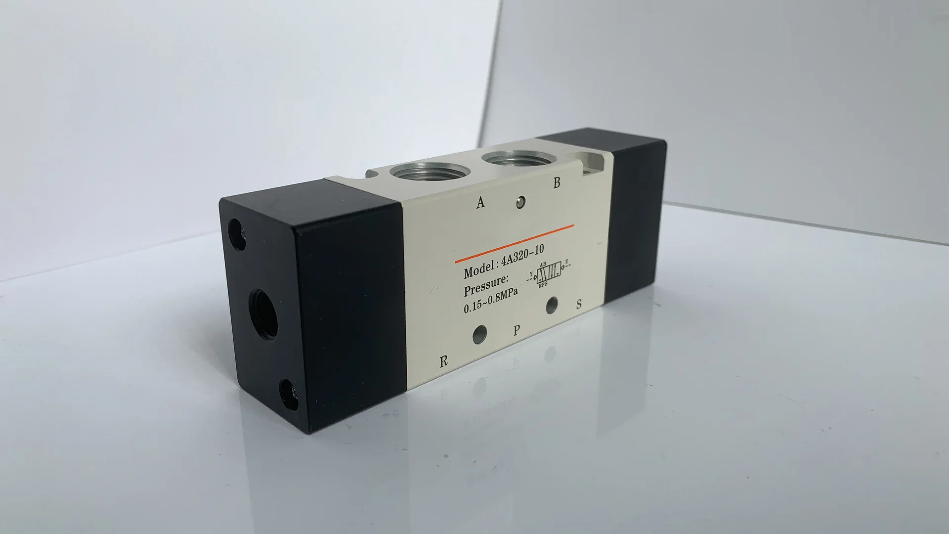 4a320-10 Alloy 4a Series 5/2 Way Airtac Type Pneumatic Double Air Solenoid Control Valve Price ...