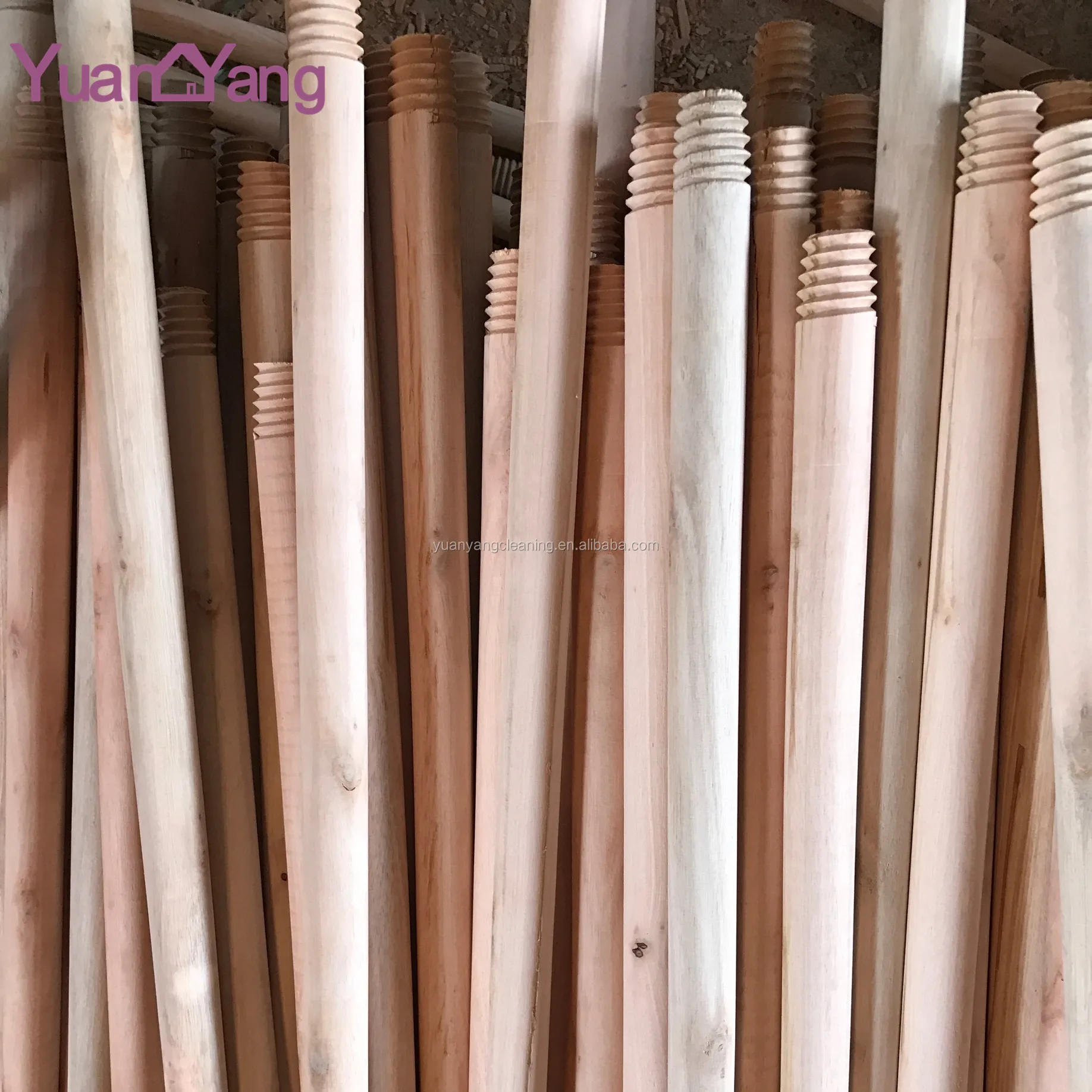 120cm Common Household Usage Broom Pole - Buy Broom Pole,Floor Mop Pole ...