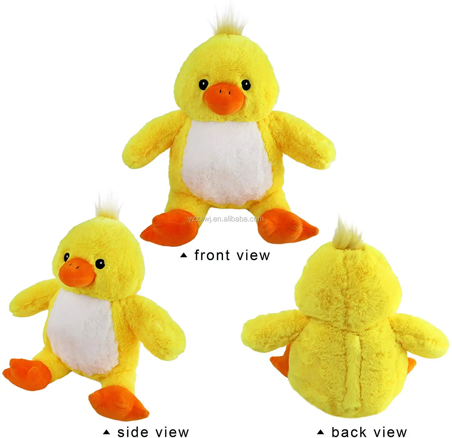 Astm Cpsia Cpc Microwave Aromatherapy Stuffed Duck With Heated Pad Big Yellow Duck Plush Toy ...