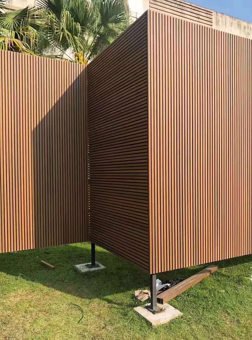 Waterproof Wpc Wall Panel Slatted Composite Cladding Board - Buy Wpc ...