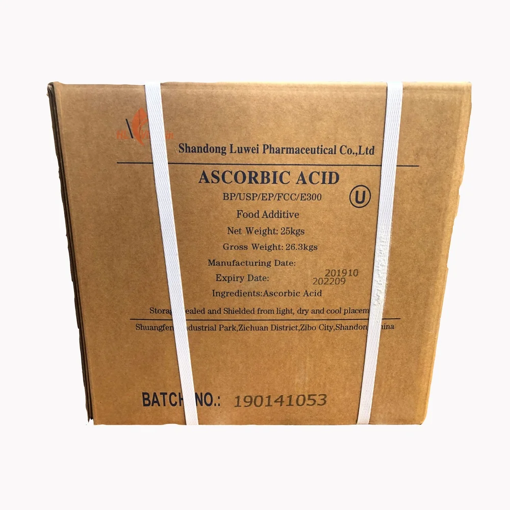 Food Grade Pharma Grade Vitamin C 99%,Luwei Ascorbic Acid Usp32 E300 Fine Powder - Buy Ascorbic ...