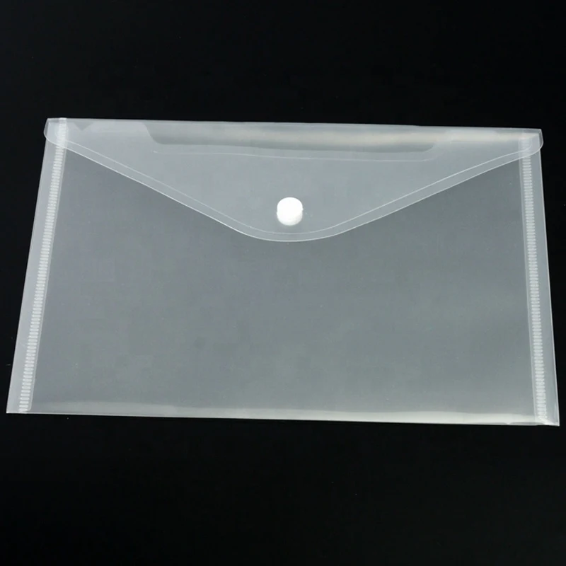 A4 Clear Transparent Plastic Poly Pp Document Envelopes File Bags With ...