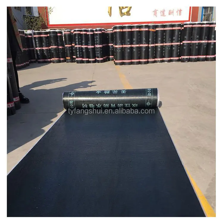 Sbs Modified Bitumen Roll Roofing Waterproofing Material - Buy Roofing ...