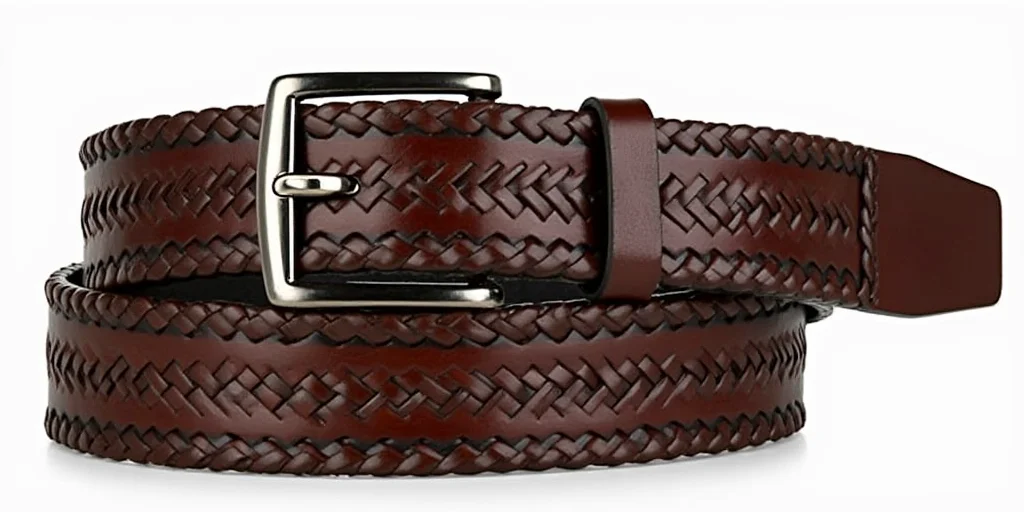 Woven Leather Belts For Men: The 2025 Style Essential Redefining Modern ...