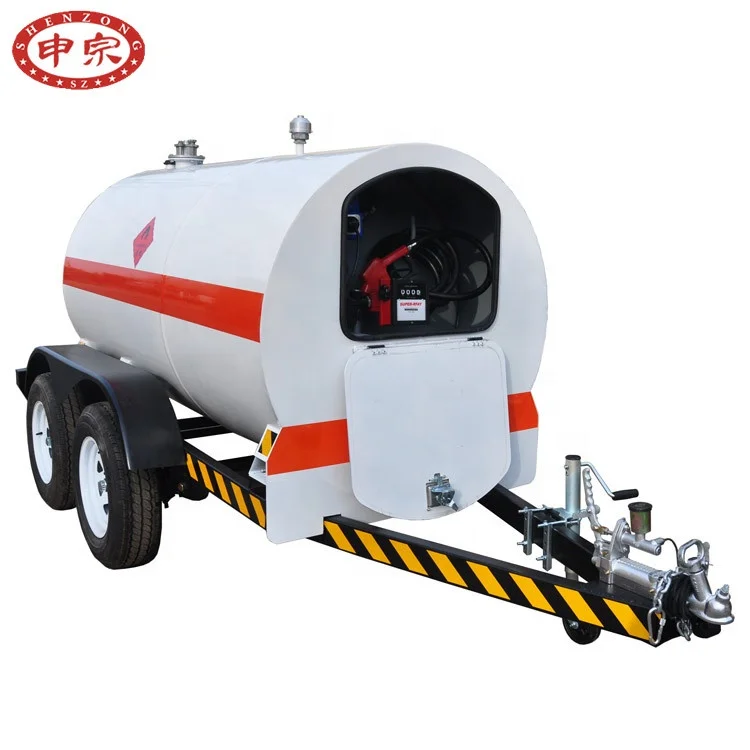 Underground Storage Oil Tank Fuel Bowser Trailer For Sale - Buy Fuel ...