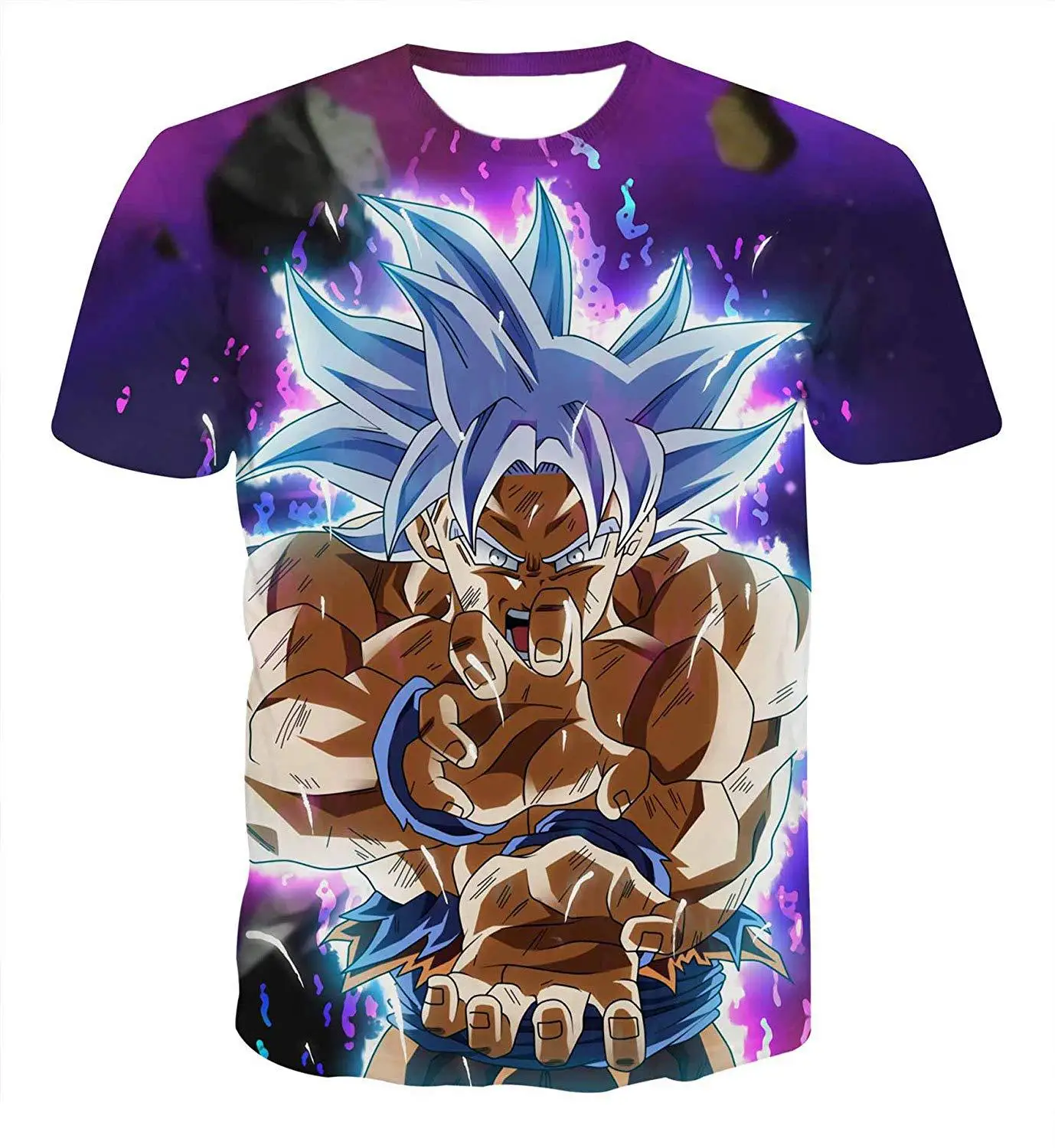 Custom Pattern Logo Cartoon Character Anime T-shirt T Shirt Goku Dbz T ...