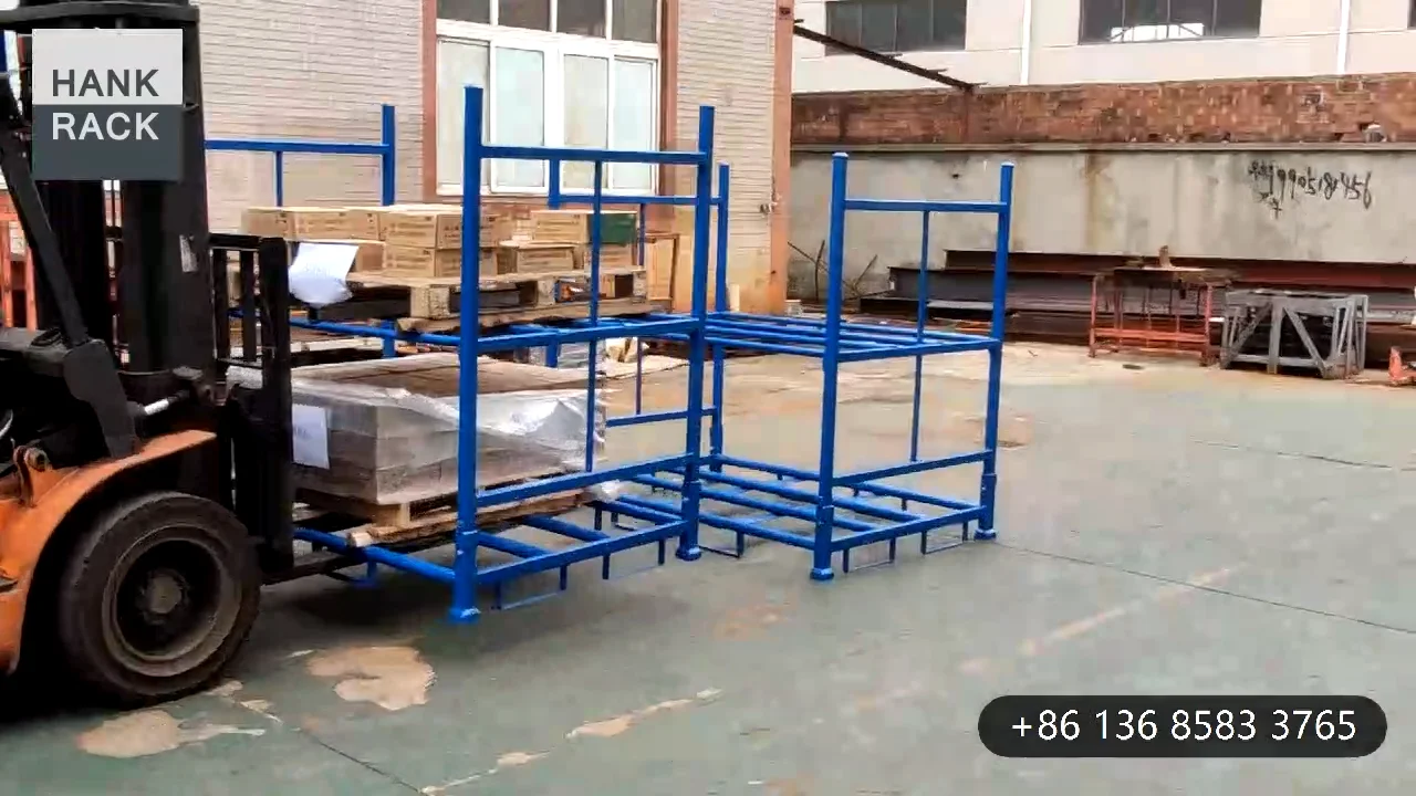 2 Tier Stacking Rack For Pcr Tyre On Thread Storage Folding Rack Tire ...