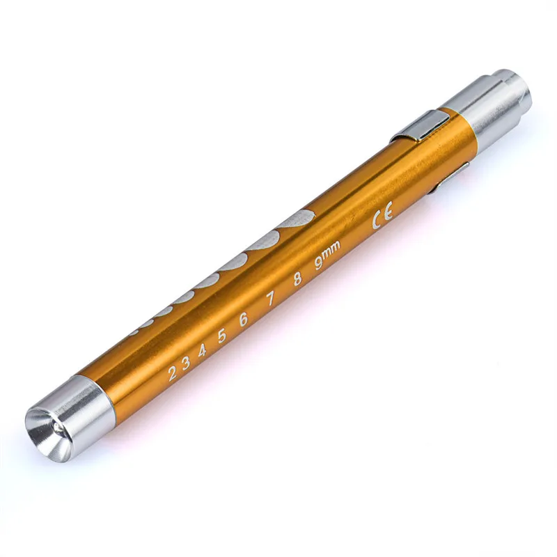 RANPO Portable Mini Medical Light Pen Torch - White/yellow/uv LED