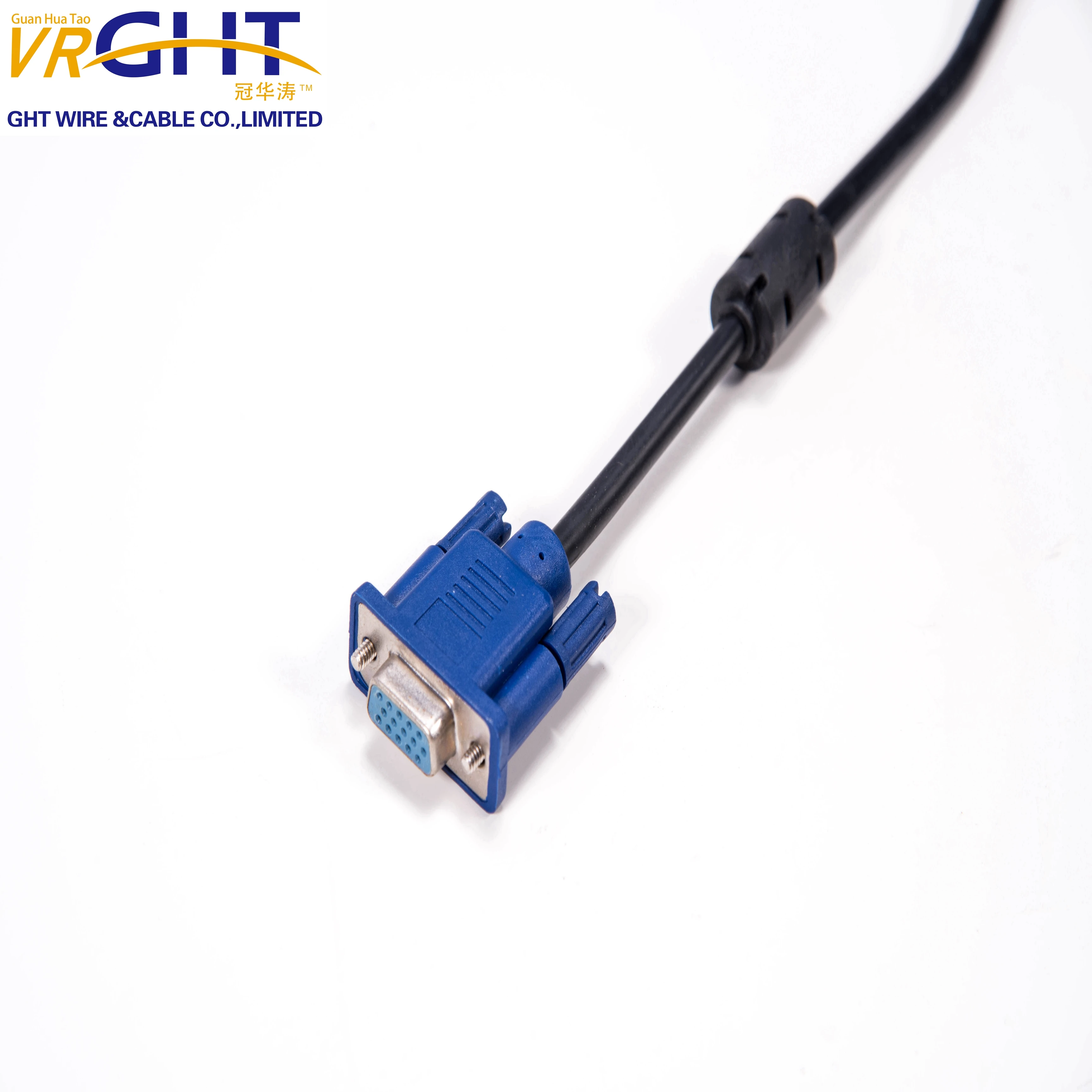 Wholesale 9 Pin Female To 15 Pin Male Vga D004 Db9 Cable For Tv ...