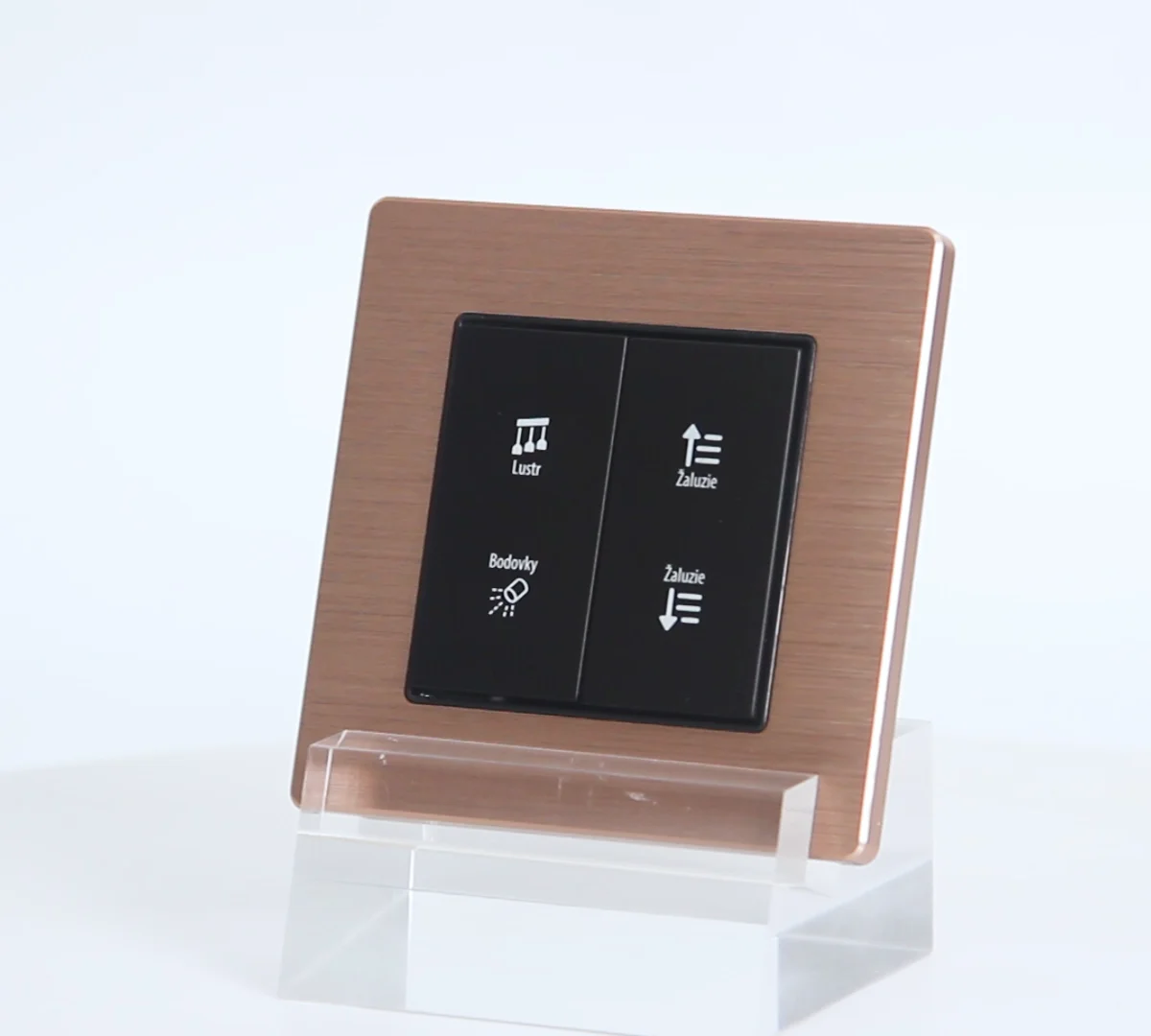 Dry Contact Technology Smart Hotel 4 Gang 24v Dc Light Control Push ...