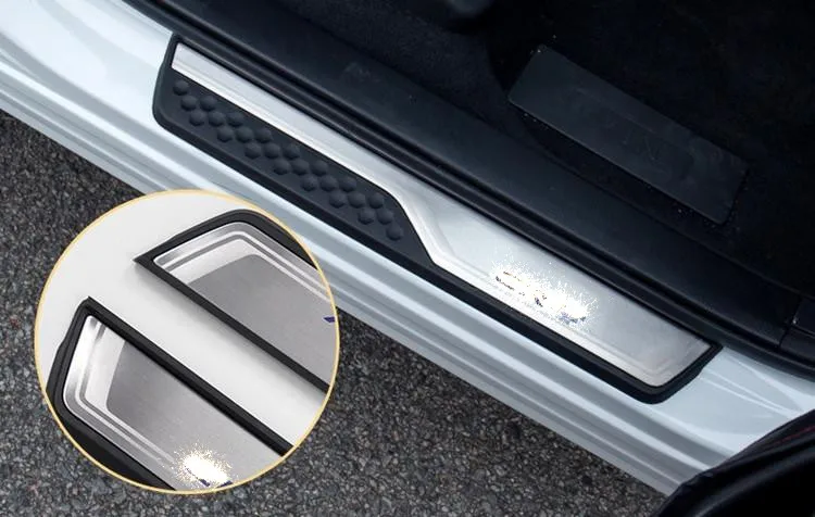 Stainless Steel Scuff Led Car Side Guard Door Sill Plate for Crv 2017 ...