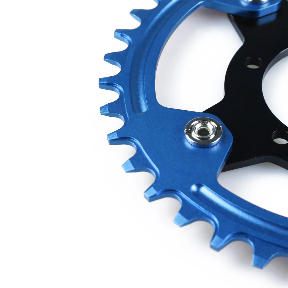 Bicycle Chain Wheel 104 Bcd Aluminum Alloy 32t 34t 36t 38t Electric ...