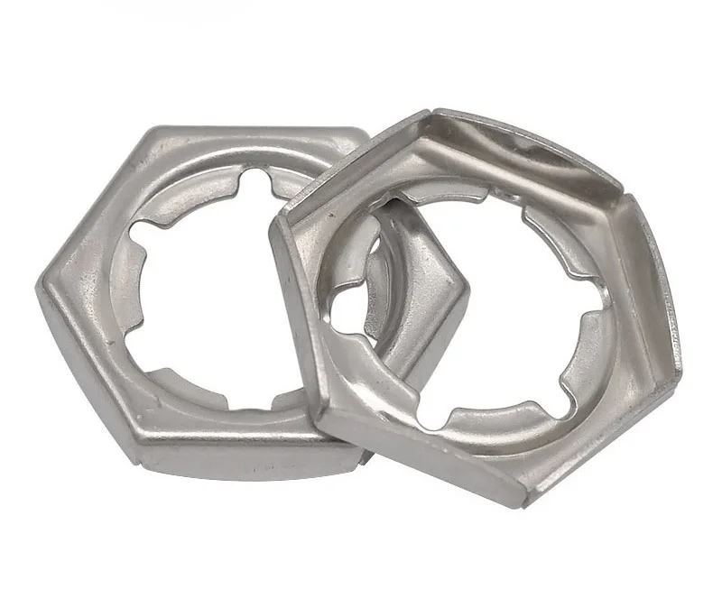 304 Stainless Steel DIN 7967 Self Locking Palnut