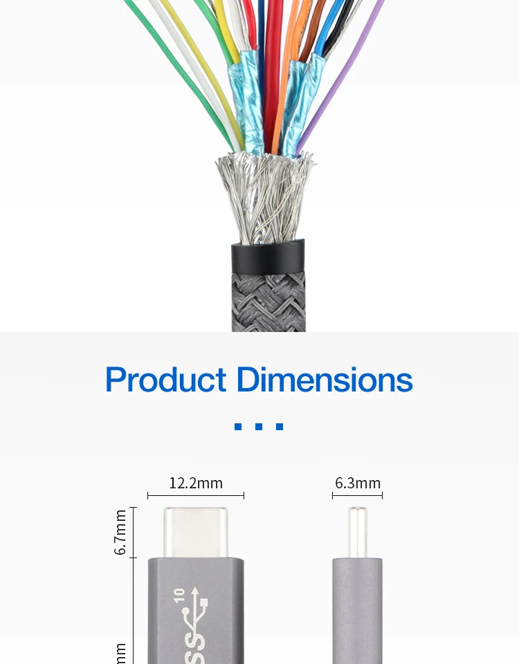 Ult-unite Full Featured Usb 3.1 Gen 2 Type C Pd 100w Usb-c To Usb-c ...
