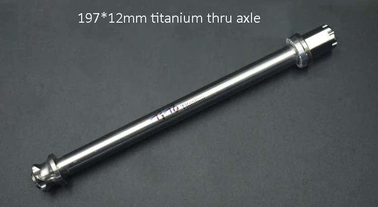 197*12mm Titanium Bike Thru Axle - Buy Thru Axle,197*12mm Titanium Bike ...