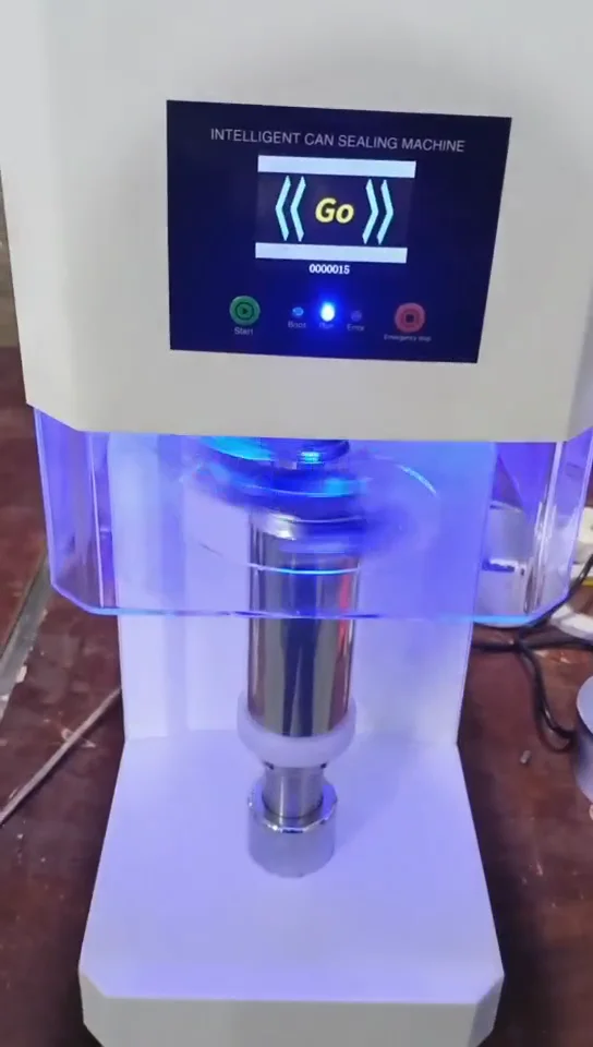 Cans Seaming Machine Ry-fgj-100d Full Automatic Intelligent Sealing ...