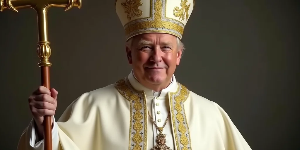 Trump Wearing Pope Outfit – Bold 2025 Fashion Trend on Alibaba.com