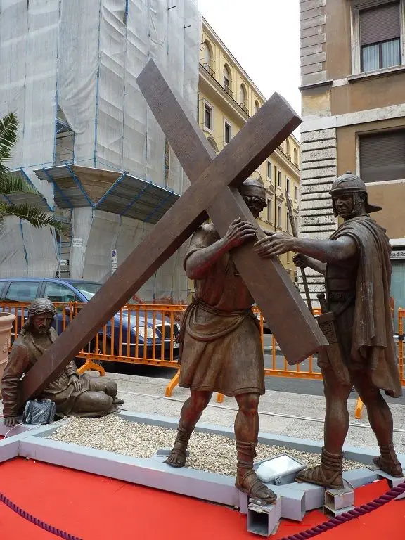 Bronze Stations of the Cross Statues - Art & Collectibles