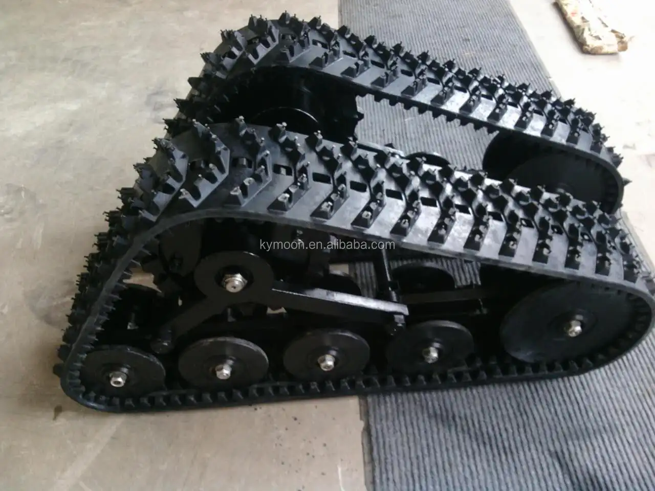 Rubber Track Conversion System Kits for Tracked Wheelchairs and Off ...