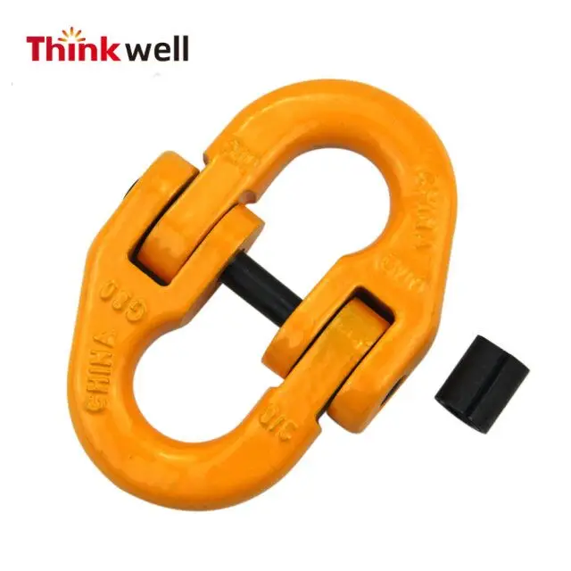1/2",12000lbs Wll,Chain Link G80 Dual Hammer Lock Link Connecting Links ...