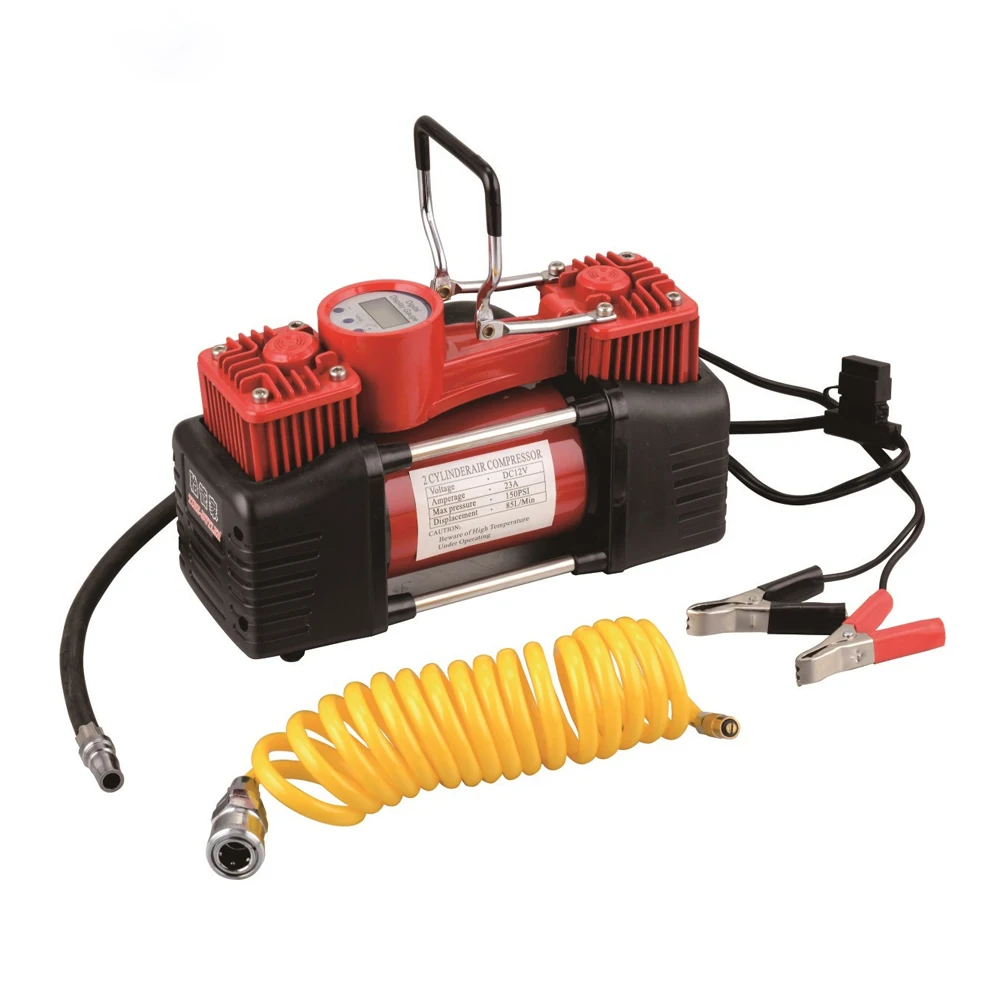 Dc 12v Portable Air Compressor 150psi Gauge Digital Air Compressor ...