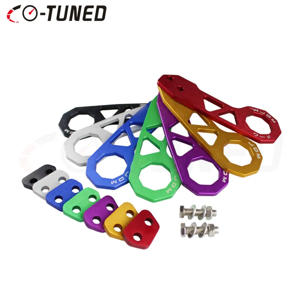 Billet Aluminum Jdm Rear Tow Hook Racing Tow Hook Ring For Universal ...
