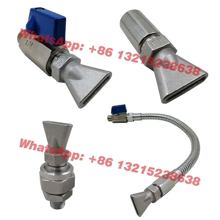 YS High Quality Stainless Steel Duckbill Water Spray Nozzle, Industrial ...