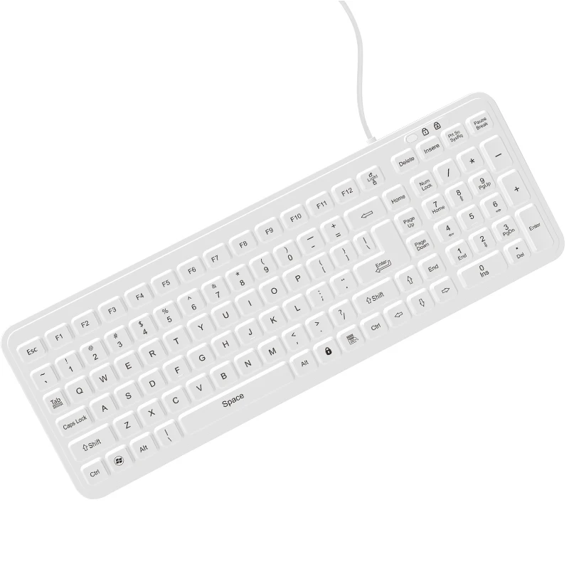 Us Waterproof Hospital Keyboard,silicon Usb Computer Ip68 Medical ...