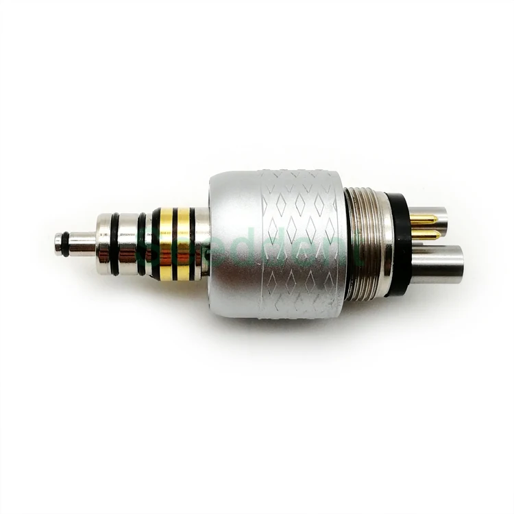 6 Holes Fiber Optic Led Push Button Handpiece With Quick Coupler ...