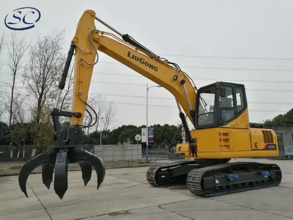 Rotator Orange Peel Bucket Crane Excavator Hydraulic Demolition Grapple ...