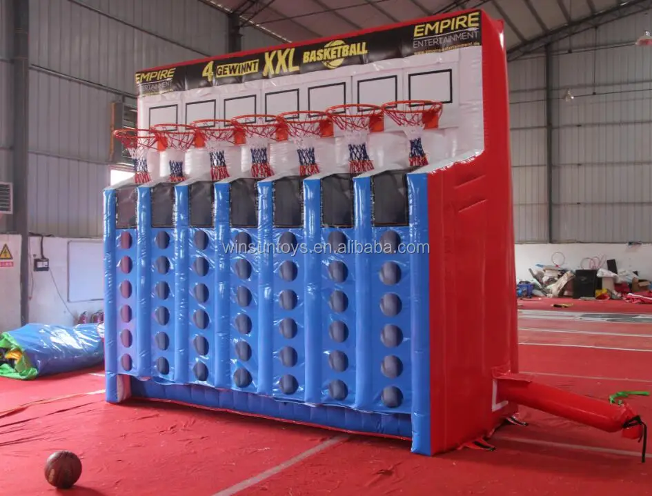 Basketball Connect 4 for Sale - Inflatable Arcade Game