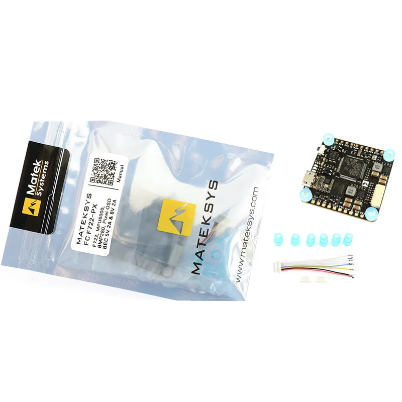 MATEK Systems F722-PX Flight Controller - 32M Flash Blackbox