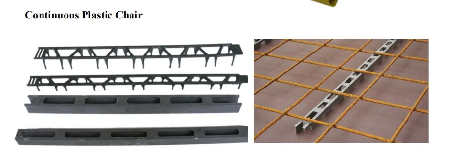 Formwork Plastic Linear Rebar Spacers - Durable & Efficient